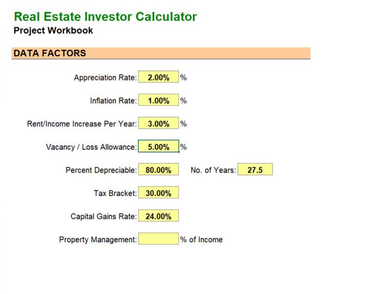Excel Real Estate Calculator | Fix and Flips | Rental Properties